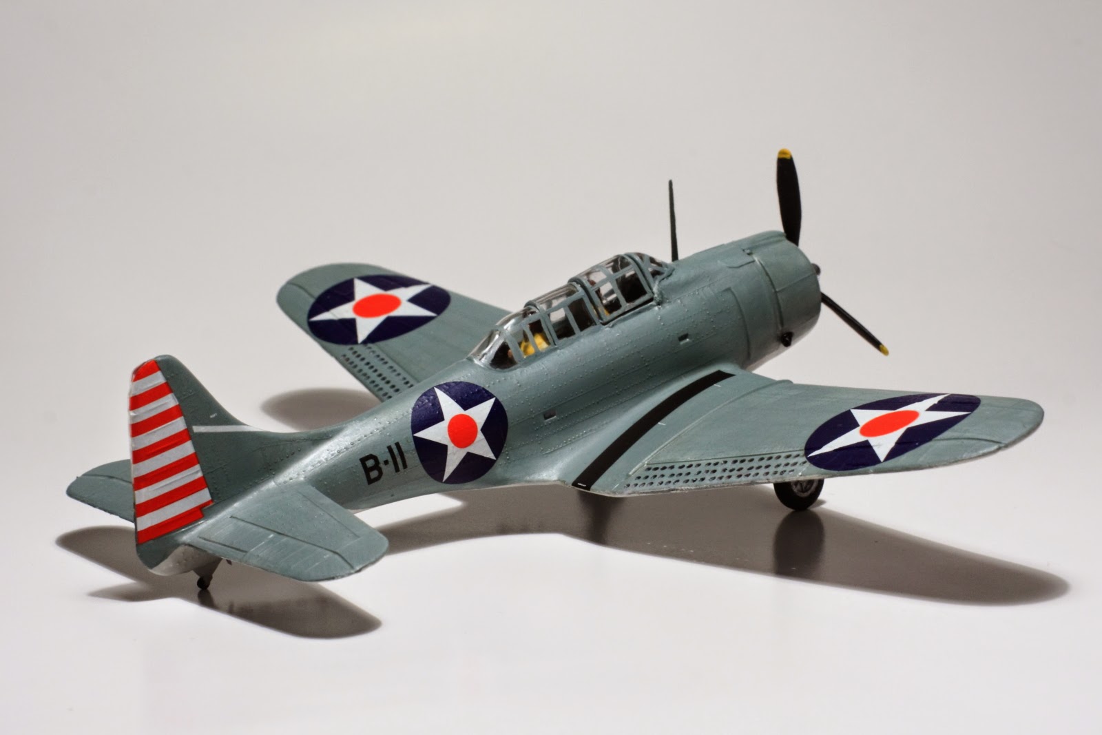 wade's military models: US Navy Douglas SBD-3 Dauntless 1/72 Airfix