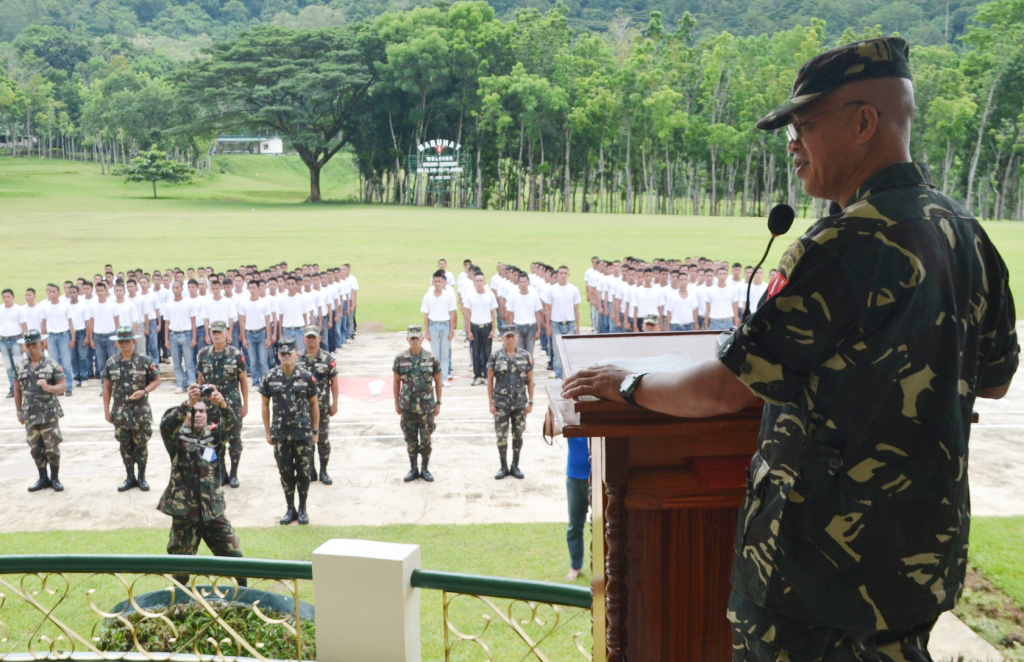 MINDANAO PAGADIAN FRONTLINE: Some 144 candidate soldiers start training