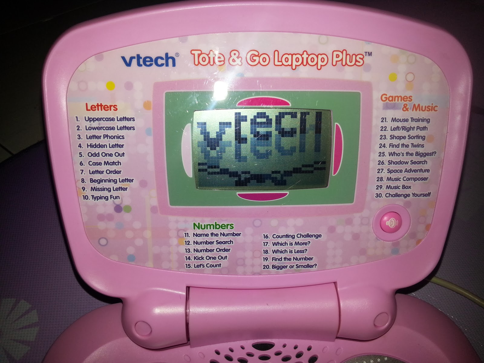 MYBUNDLETOYS2: VTECH Tote n Go Laptop Plus Pink (SOLD)