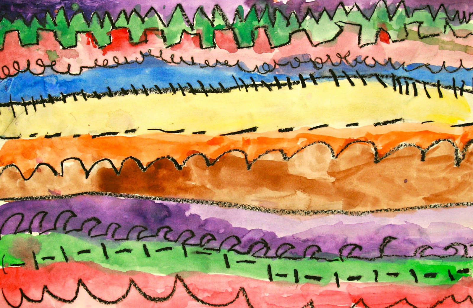 FLYING CRAYONS and other adventures in my elementary art room: KINDERGARTEN