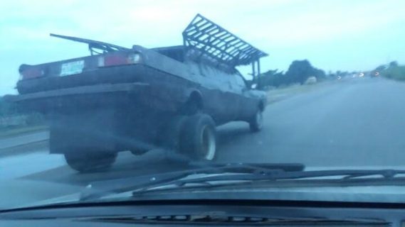 Biko, what kind of vehicle is this?...seen in Badagry today (photos)