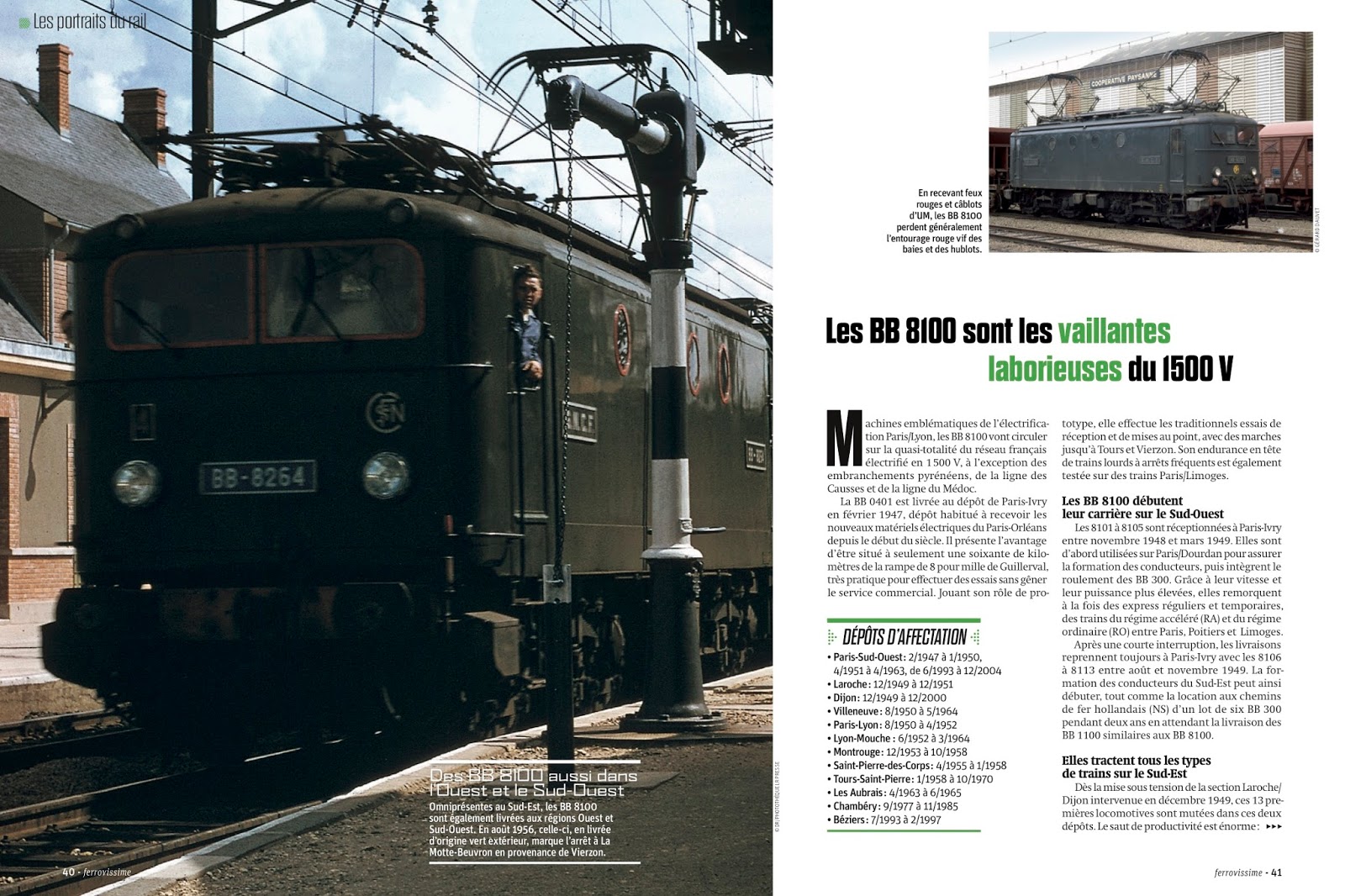 Ferrovissime: Erratum BB 8100 Ferrovissime n°79