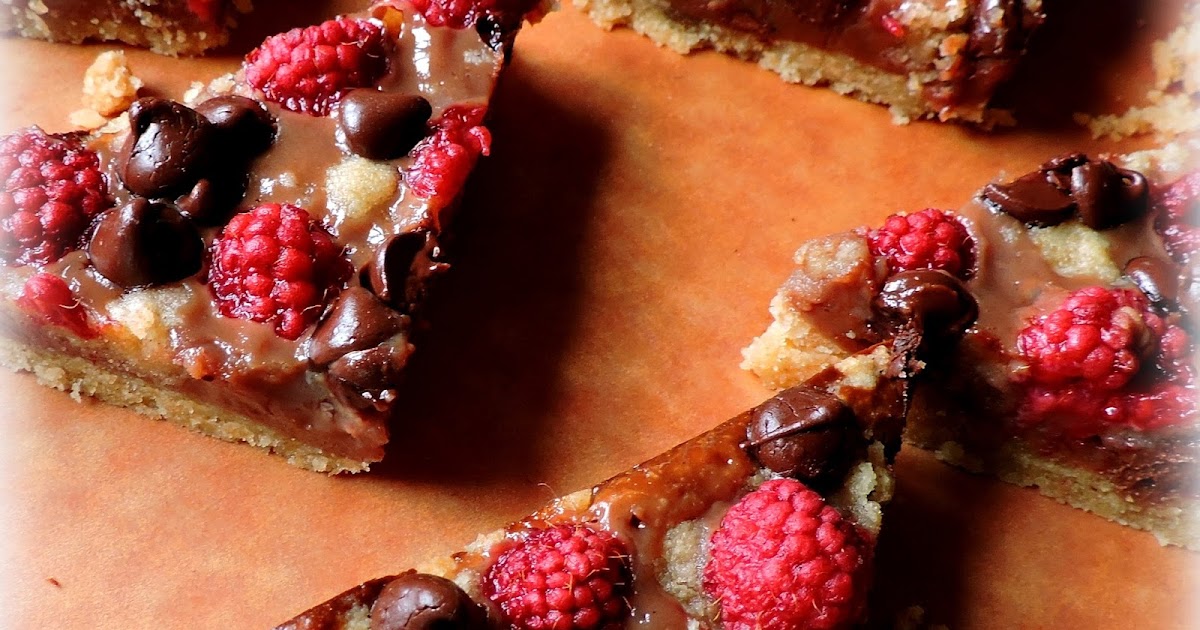 Chocolate Raspberry Pie Bars | The English Kitchen