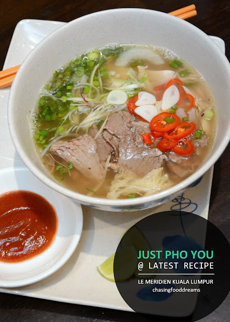 CHASING FOOD DREAMS: Latest Recipe @ Le Meridien Kuala Lumpur