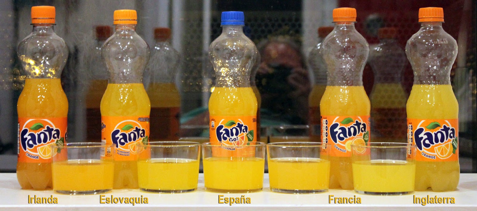 Fanta en un Mundo Fantástico: Fiesta degustación cinco fantas :-)