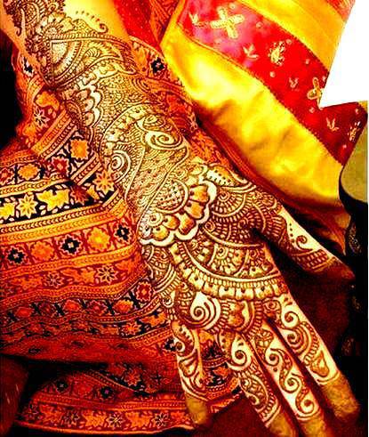 Pakistani Mehandi Designs