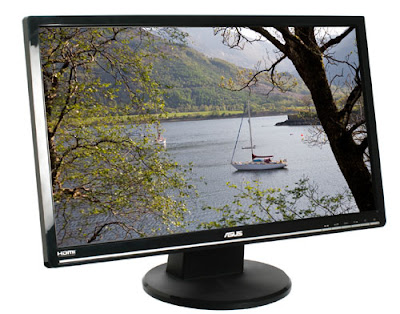 Asus VW246H Glossy Black 24" 2ms(GTG) HDMI Widescreen LCD Monitor ...