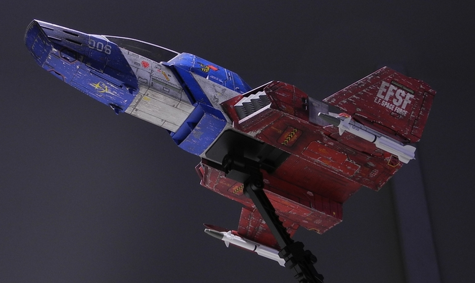 Painted Build: 1/35 Core Fighter + Weathering