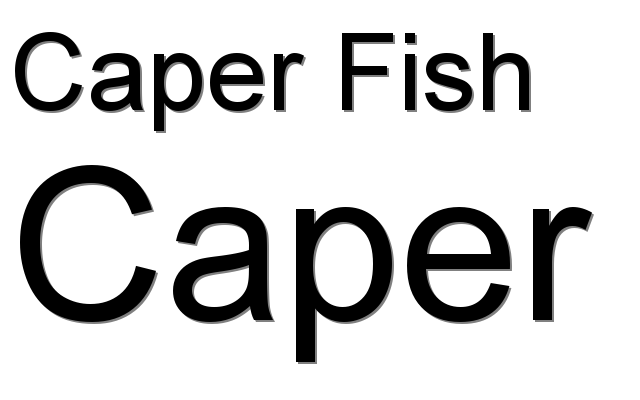 Caper - Caper Fish