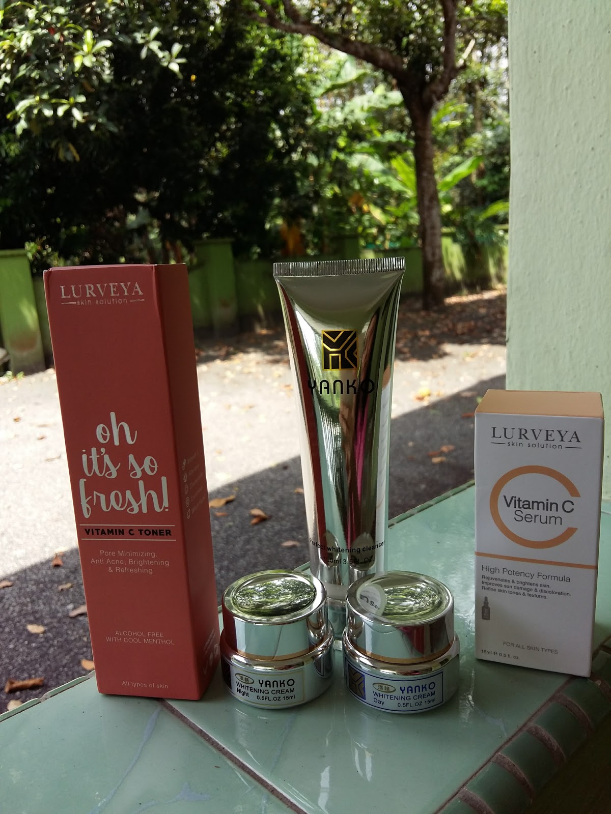 Produk Yanko Skincare dan Lurveya | Qiela Yunus