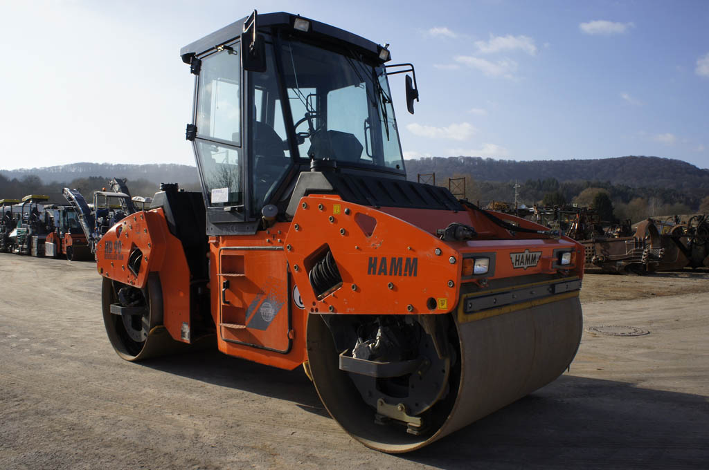 Cilindru Compactor Tandem HAMM HD 90 Vibratie Oscilatie Demostrativ