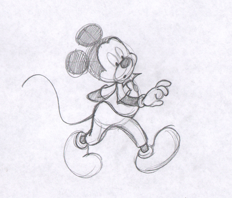 The Art of Lavalle Lee: Mickey Mouse - Study 3