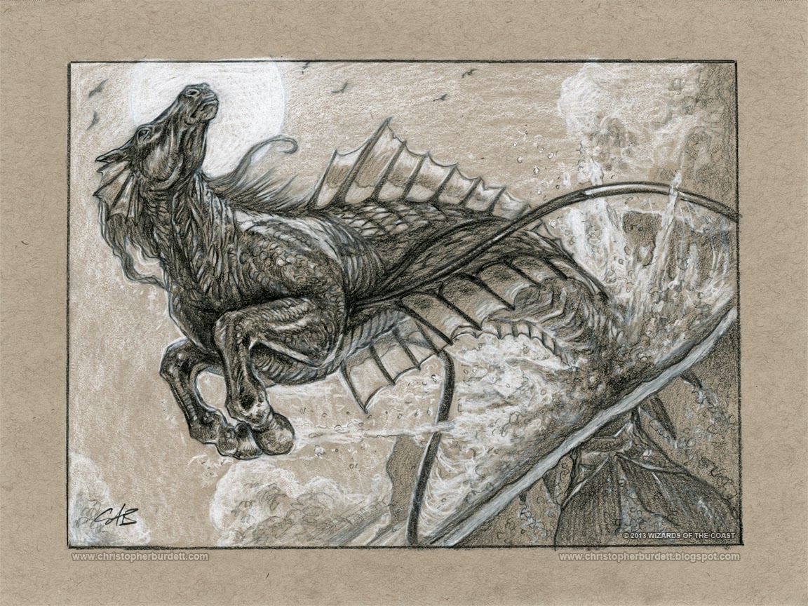 The DOODLES, DESIGNS, and aRT of CHRISTOPHER BURDETT: Theros - Toned ...