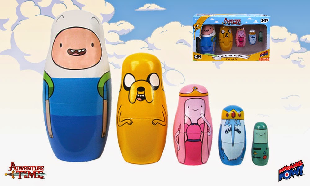 Hot Off the Truck: Adventure Time Nesting Dolls