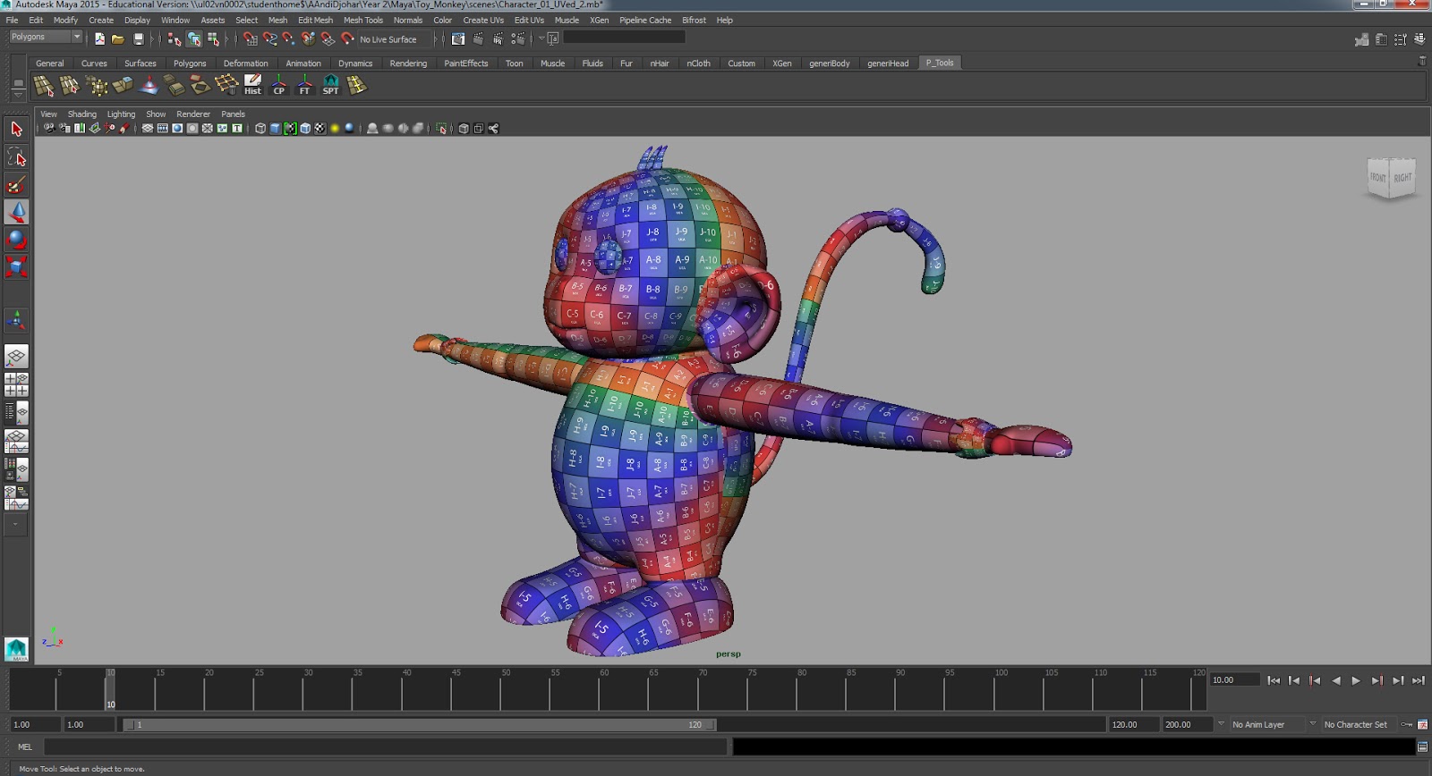 Lunar Ink Productions: Narrative: Character UV Texture (Completed)