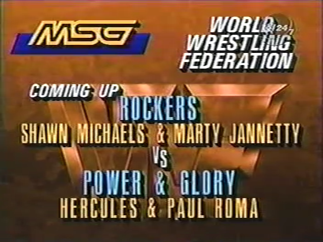ProWresBlog: WWF Madison Square Garden 12/28/1990 - The Rockers vs ...