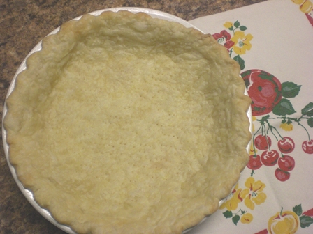 A Home Grown Journal: Baking An Empty Pie Shell