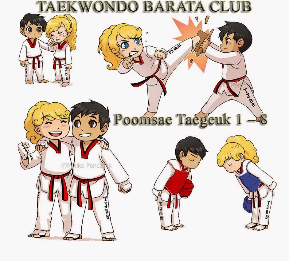 Poomsae Taegeuk 1 – 8 ~ Taekwondo Barata Club