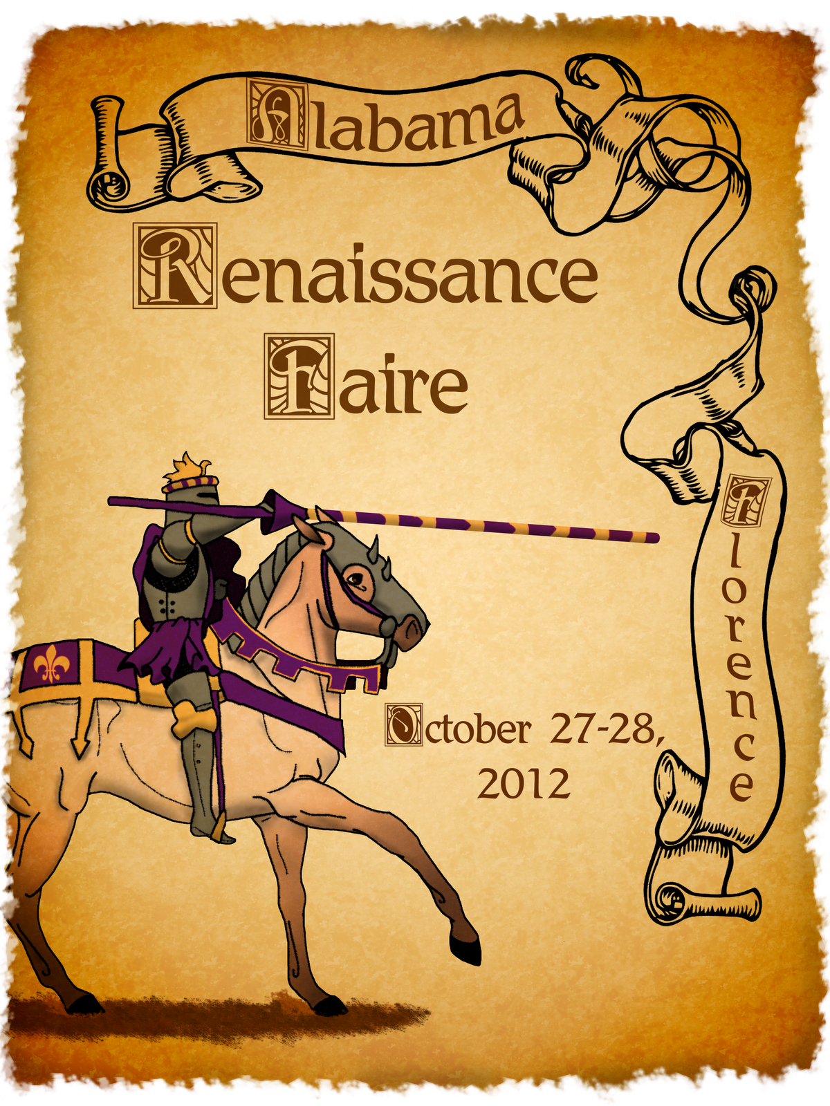 3D Design: Outside Work #8: Renaissance Faire Poster