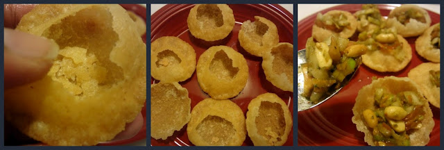 Vegetarian Food & Me: Tikki Puri