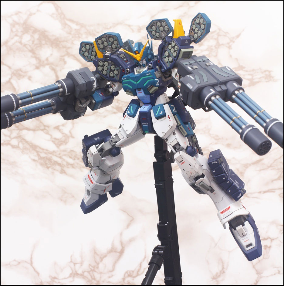 Custom Build: MG 1/100 Gundam Heavyarms Custom EW
