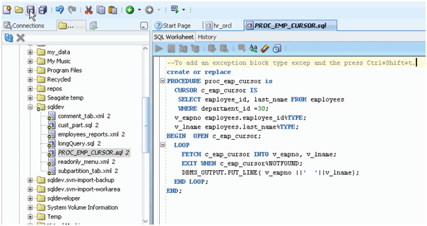 Oracle Masterminds Using Source Code Control In Oracle Sql Developer