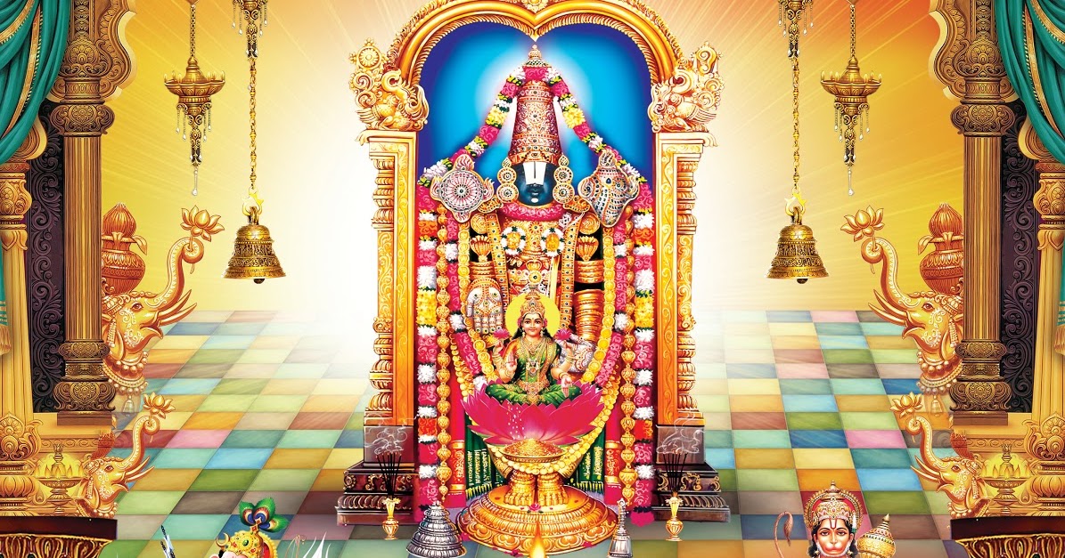 2018 wall Calendar psd template free downloads with lord balaji image ...