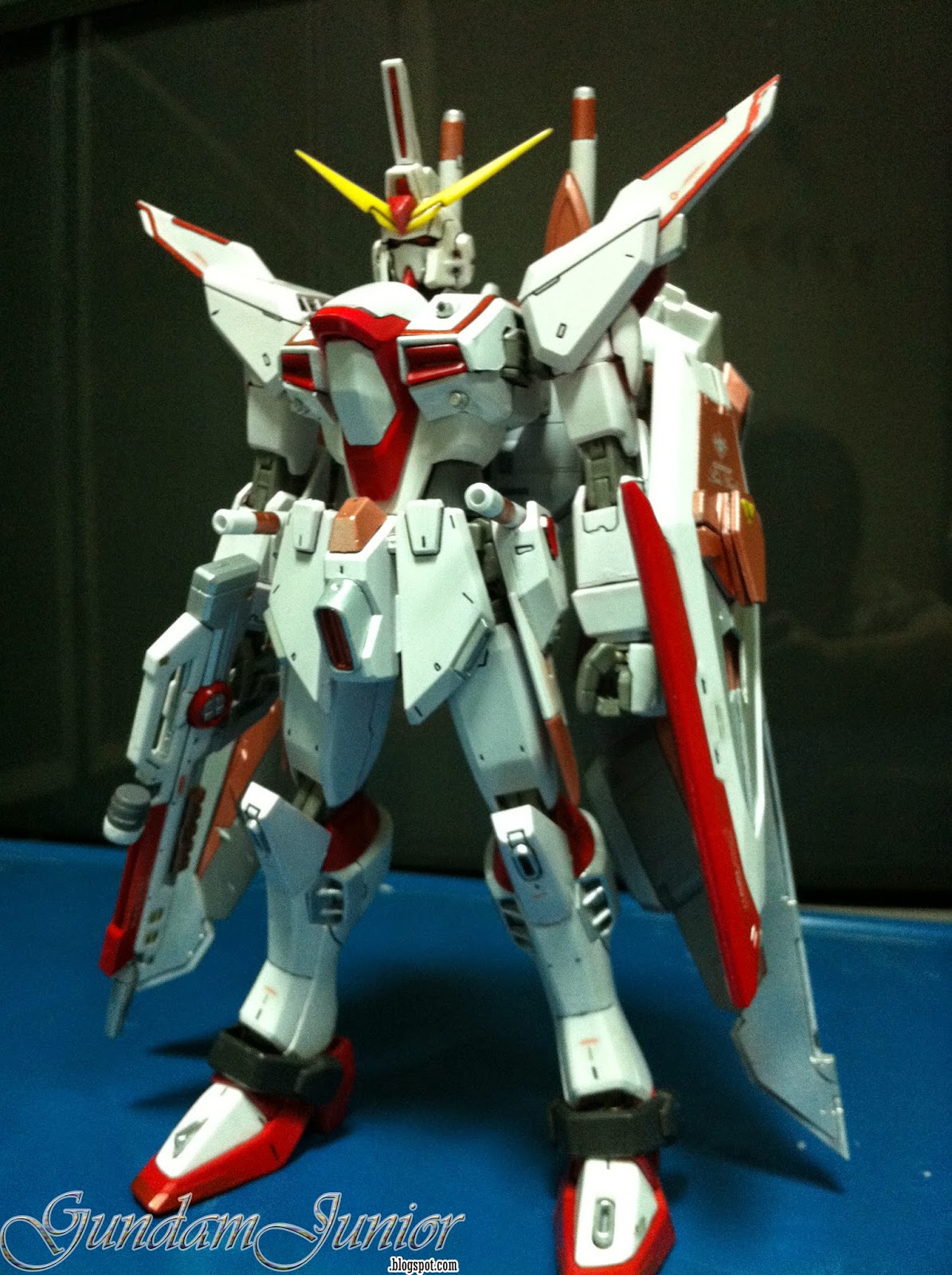 Gundam Me: First painted build - MG 1/100 Infinite Justice (Gao Gao ...
