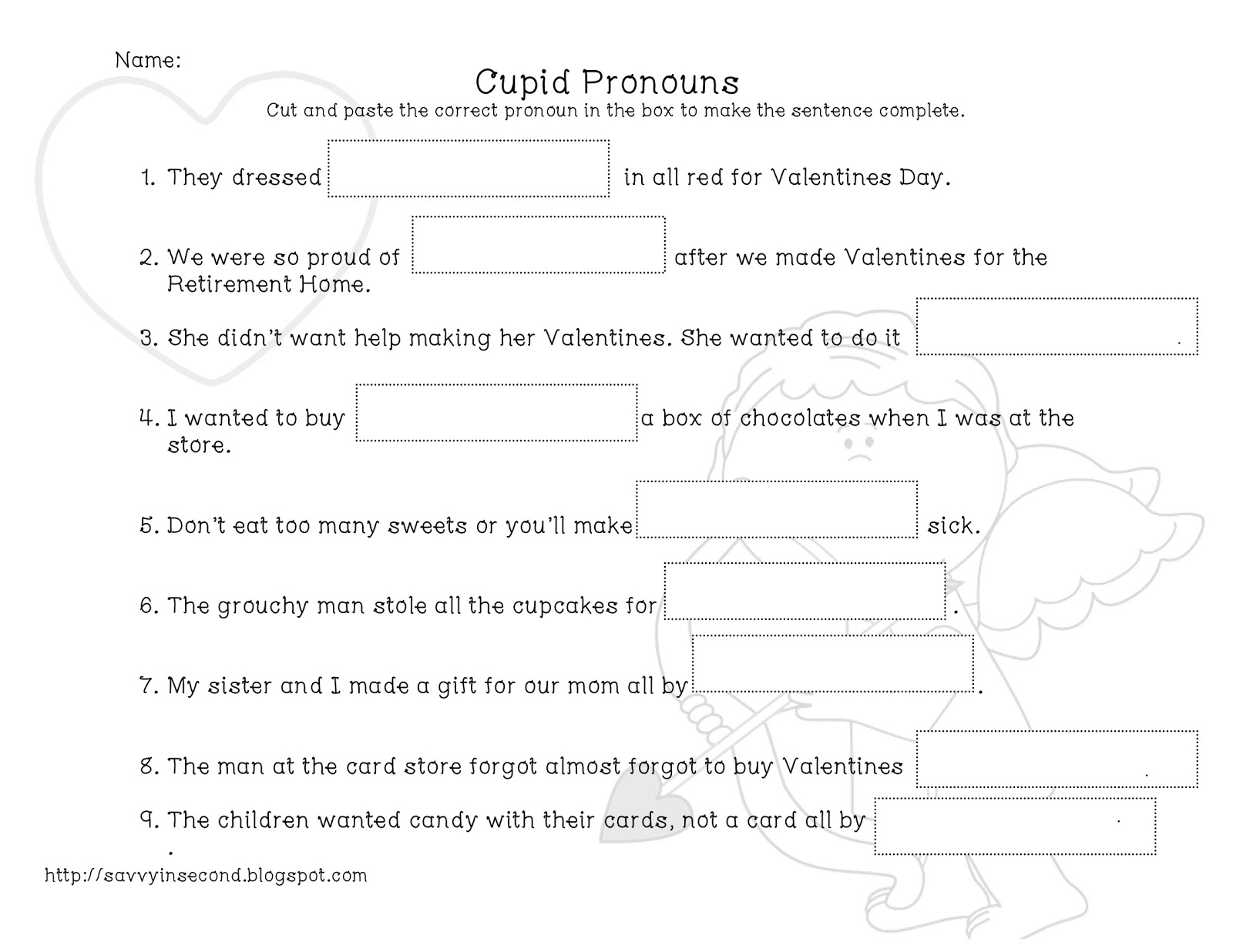 Savvy in Second: Valentine's Day Literacy Centers... and a sale!