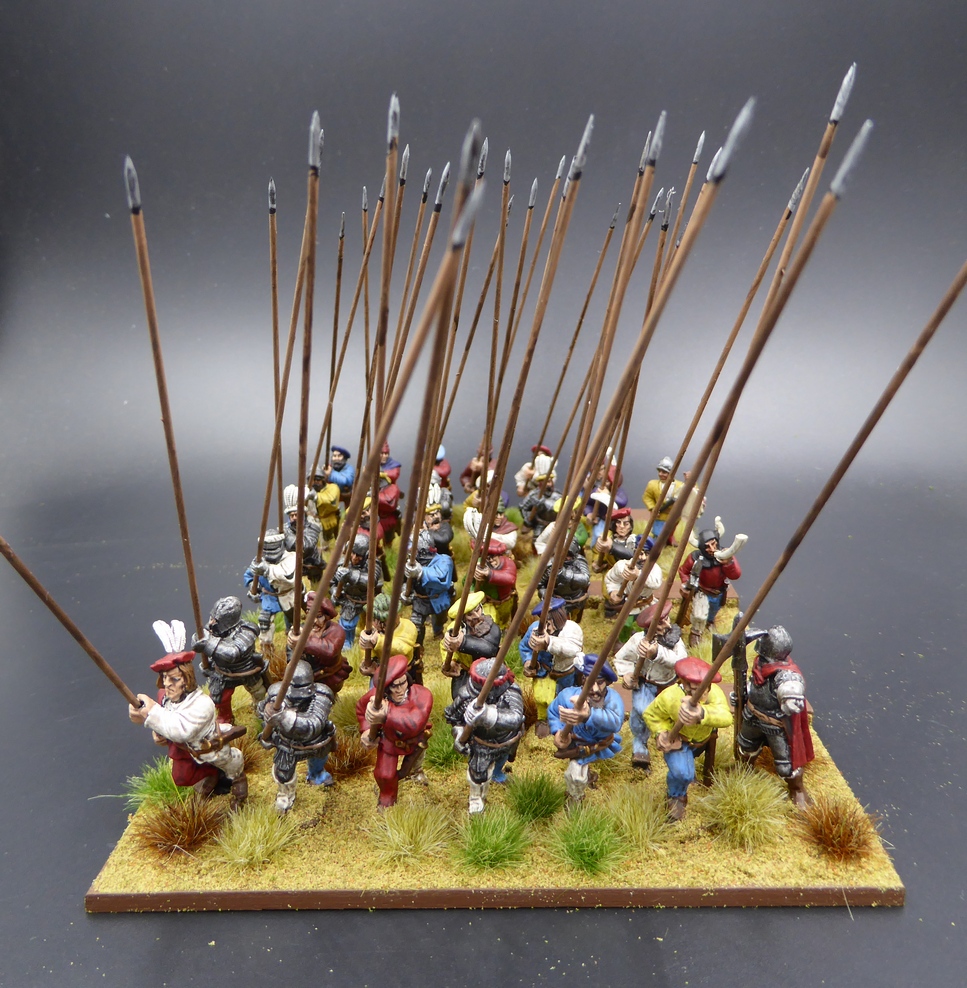 Palouse Wargaming Journal: Great Italian Wars Swiss Pike Block