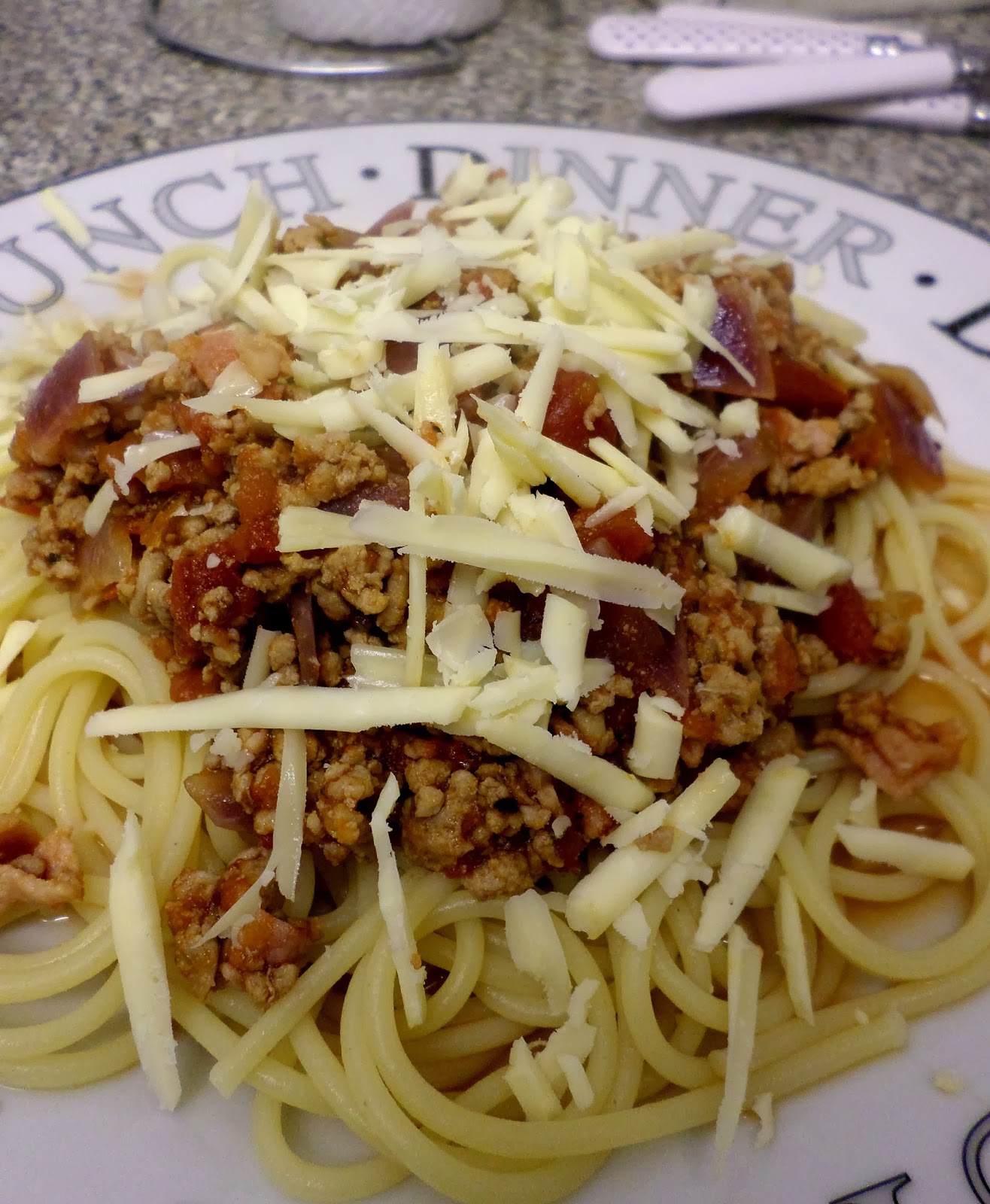 Eat Rainbow Love: Pork Spaghetti Bolognese