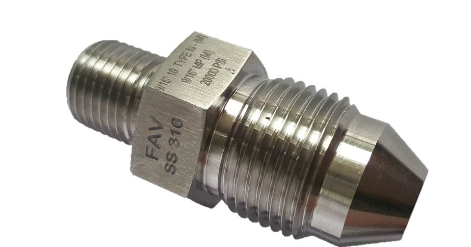 Autoclave Adapters: High Pressure MP x Type-M Adaptor