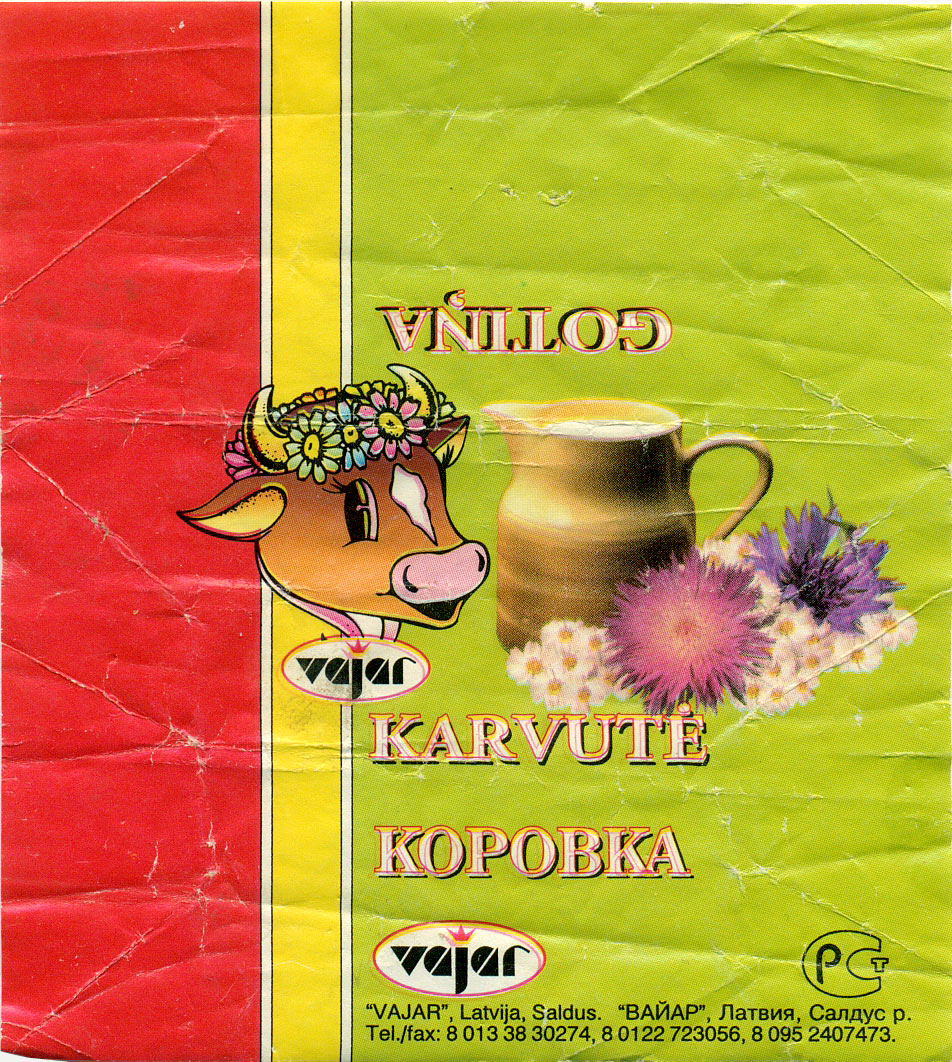 Iztrūkstošās Gotiņas: SIA Vajar