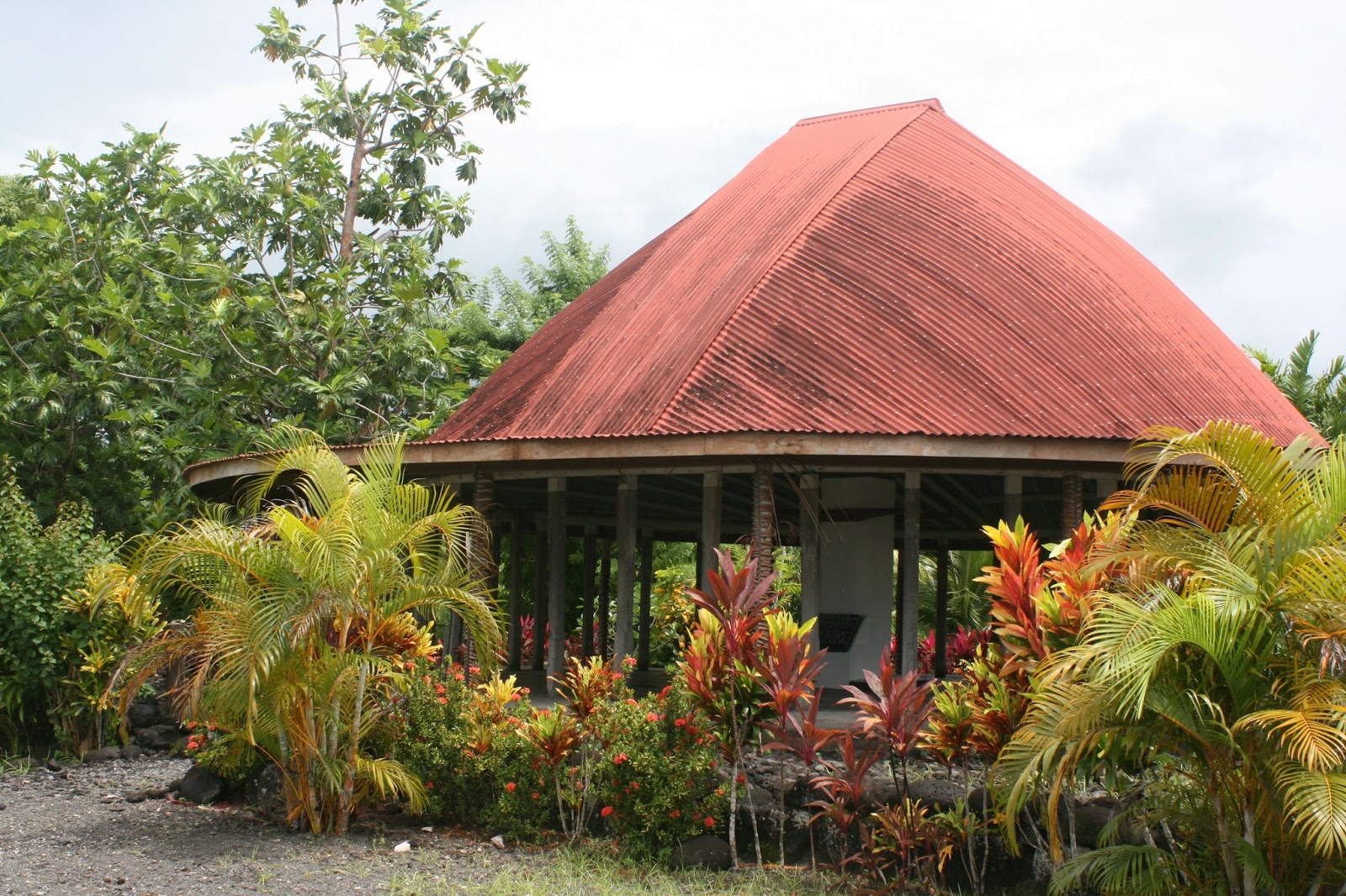 Mission To The Land of The Long White Cloud: Samoan fale