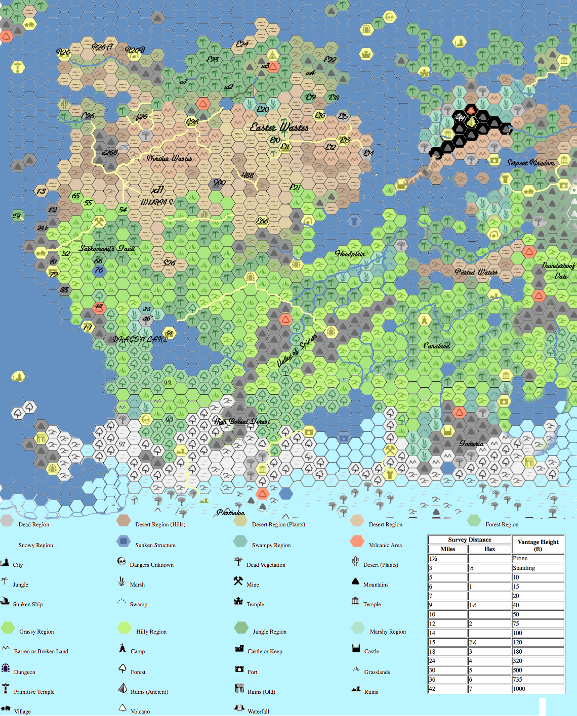 DMiurgy: How Many Hexes Should My Hexcrawl Have?