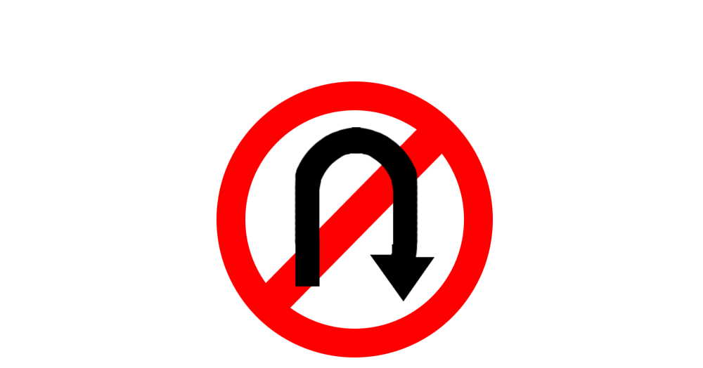 Larangan Berbalok Balik Arah