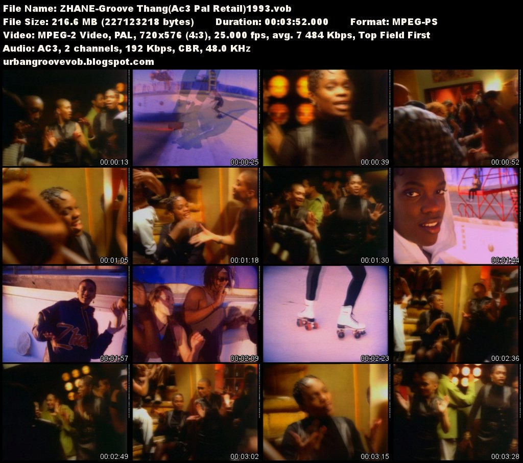 Urban Groove Vob Collection: Zhane - Groove Thang (1993)