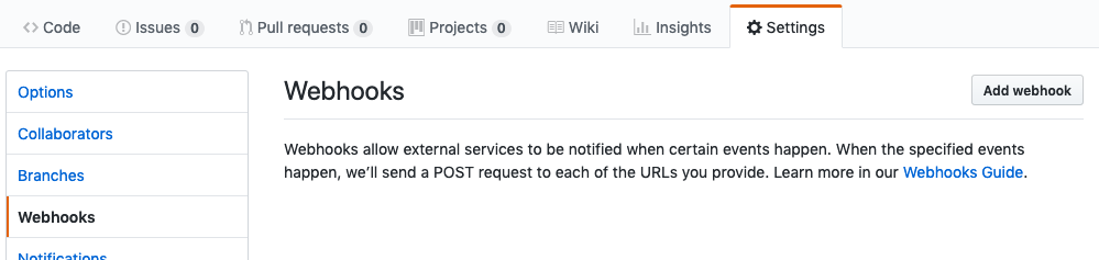Coaching On Devops And Cloud Computing How To Configure Webhooks In Github How To Trigger