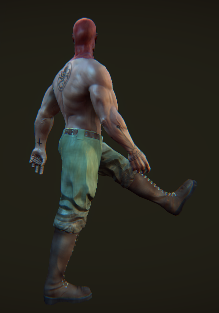 Art Blog: Red Skull - Game Ready Character