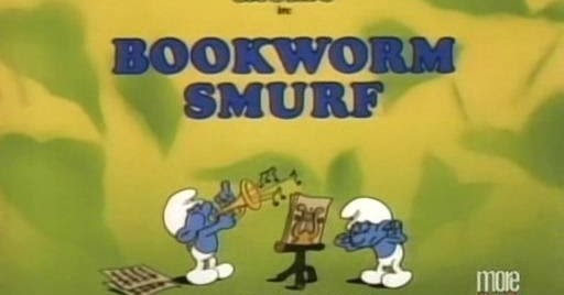642 Bookworm Smurf - Smurfs
