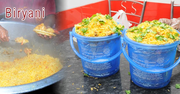 SS Hyderabad Biryani: BUCKET BIRYANI