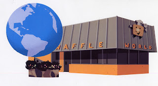 the art of kevin nelson: "Bolt" waffle worlds