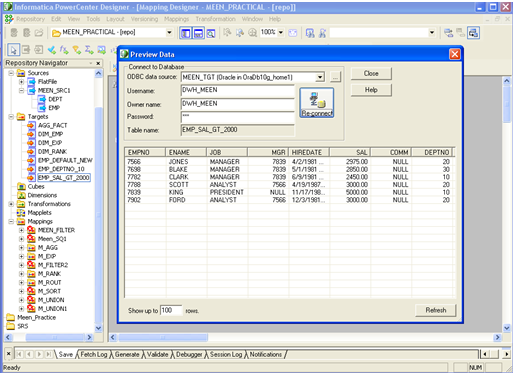 Router Transformation in Informatica