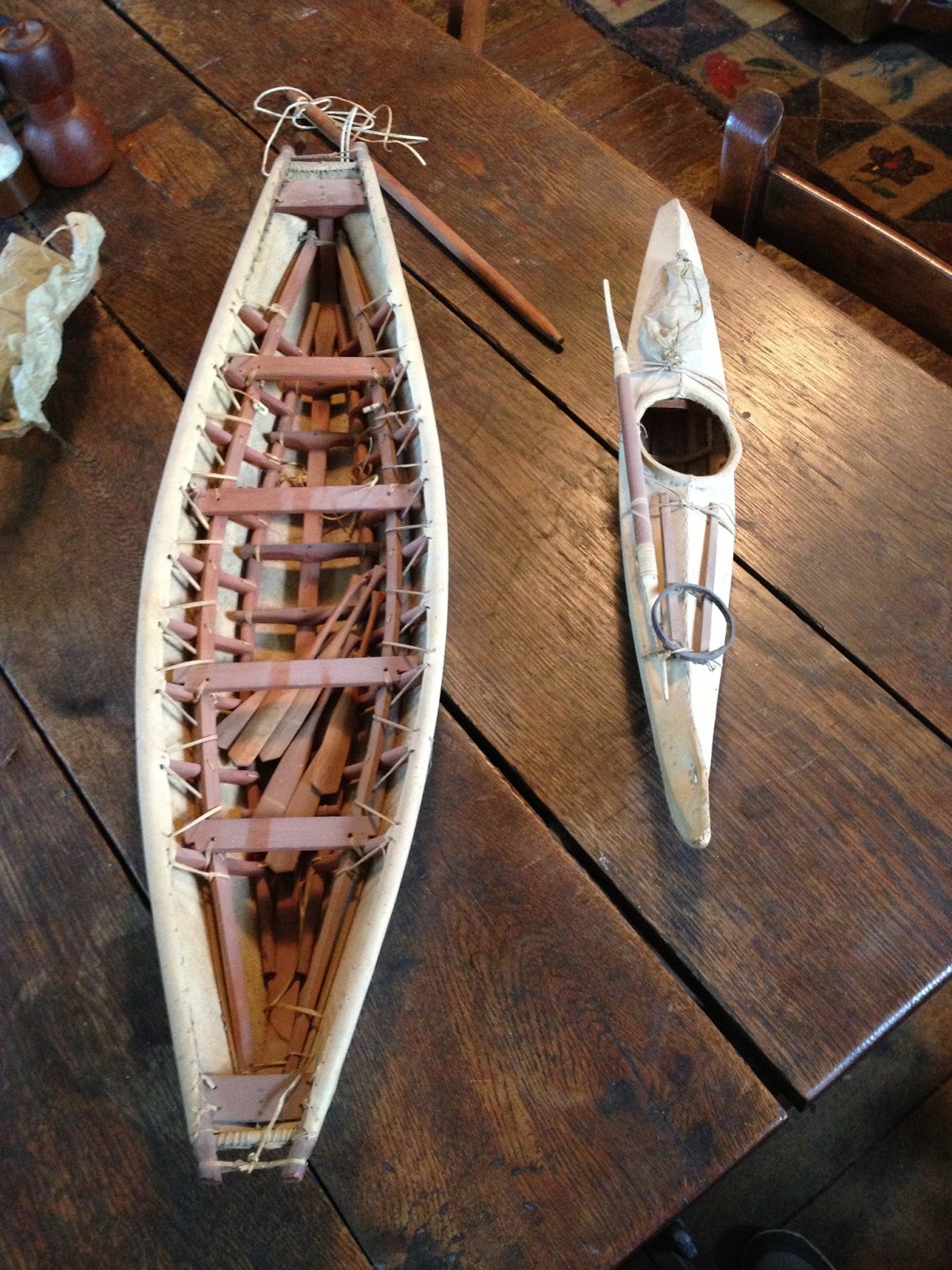 The Whim of the Great Magnet: Umiaks and Kayaks