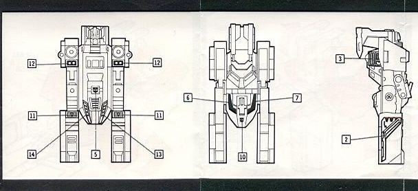 Transformers Square One: Hasbro G1 Sixchanger Quickswitch