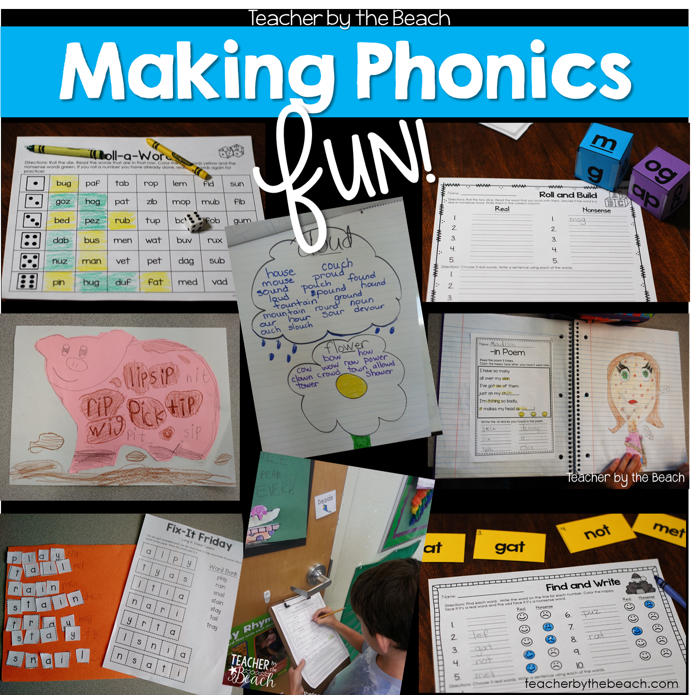 Making Phonics Fun - Weekly Routine - Teacher by the Beach