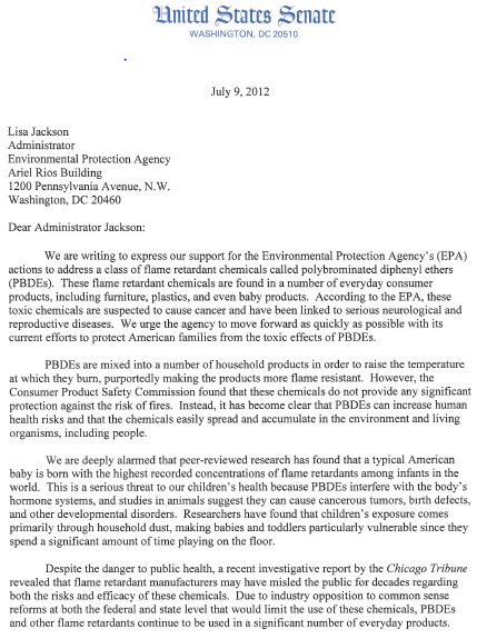 TSCA Consulting & Information: Lautenberg Leads TSCA Reform