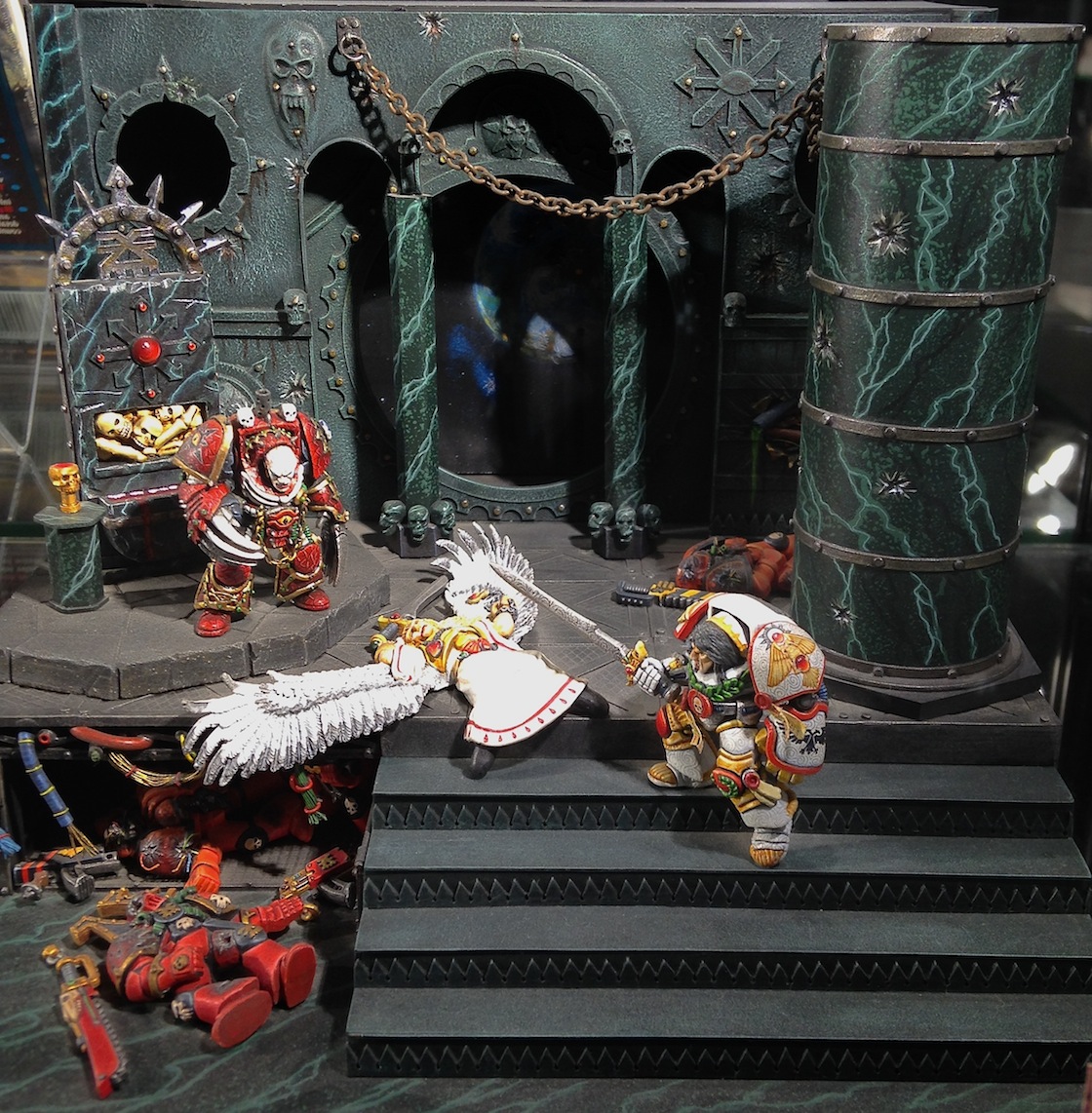 Warpstone Flux: Warhammer World: Horus vs Emperor