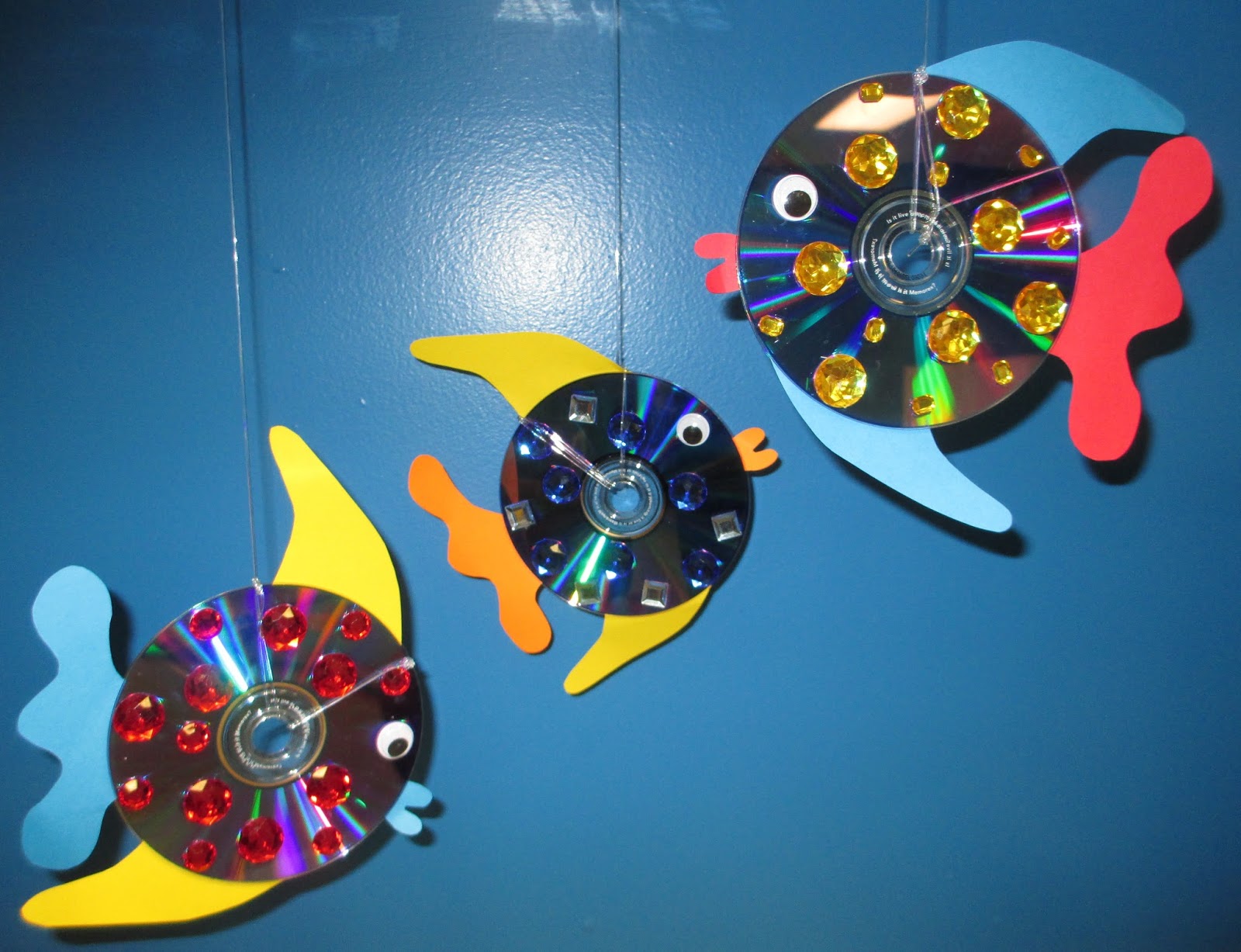 Elementary School Garden: CD Fish for Monday Made It