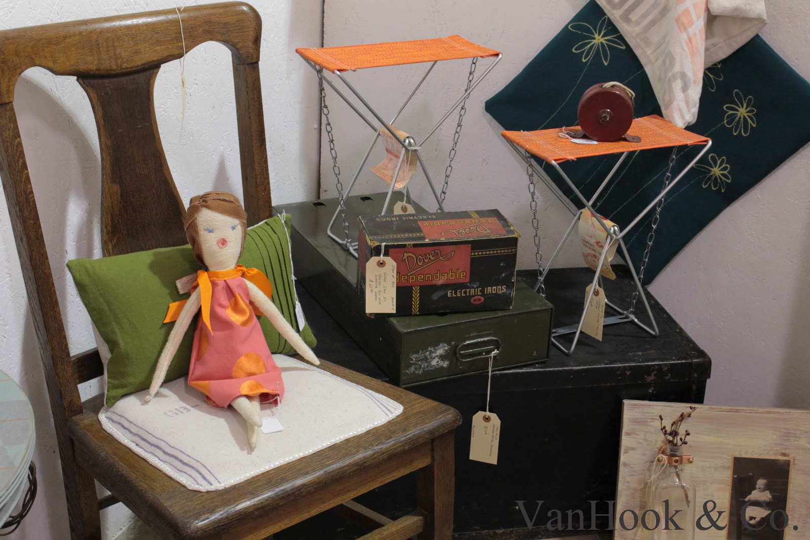 VanHook & Co.: Peddler's Mall Booth ready to go!